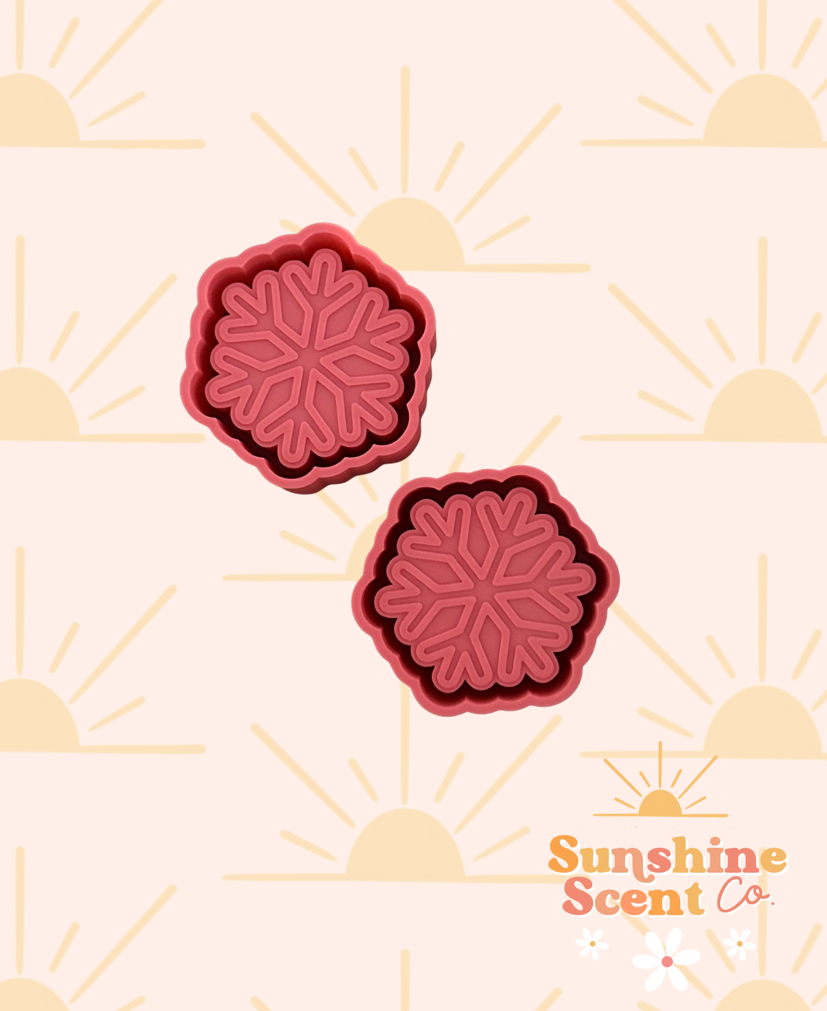 Snowflake Vent Clip Freshie Molds- Set of 2 – Sunshine Scent Company